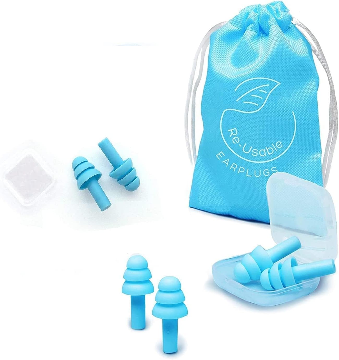 3M 1270 Ear Plug Corded, Extra Soft, Reusable Earbuds Noise ...