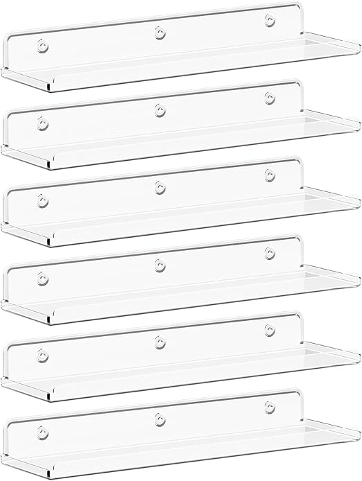 Lifewit Floating Shelves - Durable, Space-Saving Wall Decor