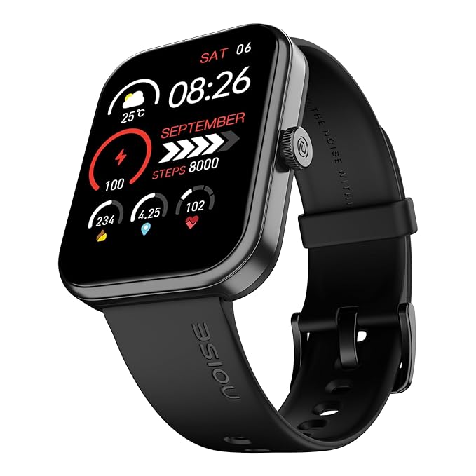 Noise x FITPASS Pulse Grand 3 with 1.85" HD Display, Bluetooth Calling Smart Watch for Men ...