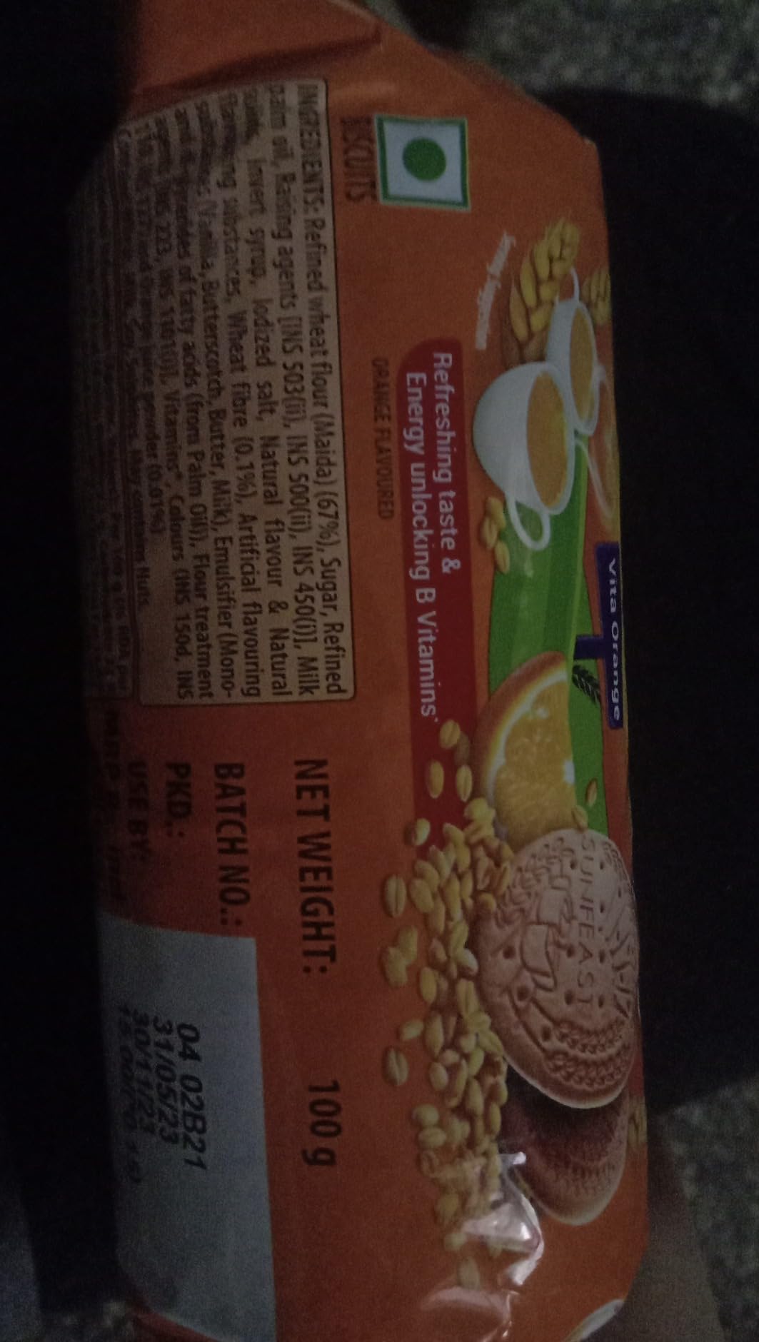 Sunfeast Marie Light Active, Marie Biscuits with Iron and 6 Vitamins, Tea-Time Biscuits Family ...