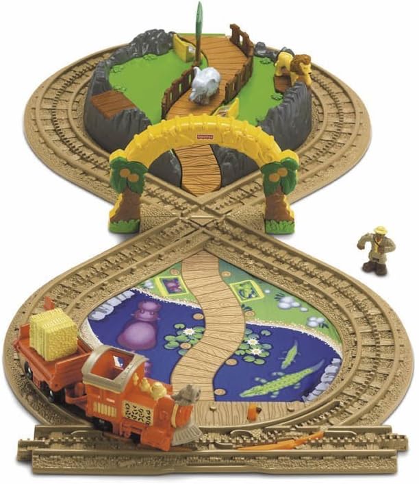 Fisher-Price - GeoTrax - Transportation System - On-the-Go Zoo - mit ...