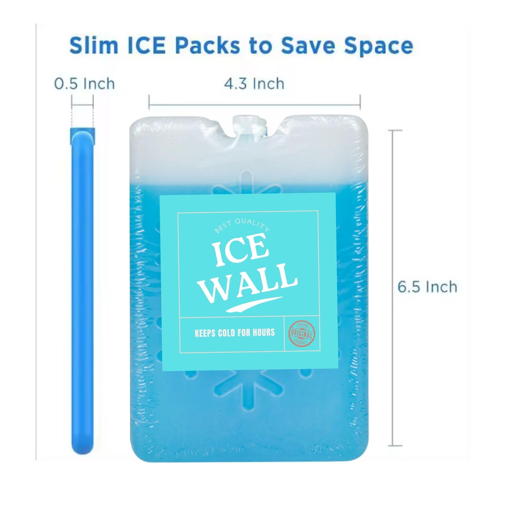 Ice Packs for cool box – Slim, Reusable Freezer Blocks | Long-Lasting ...