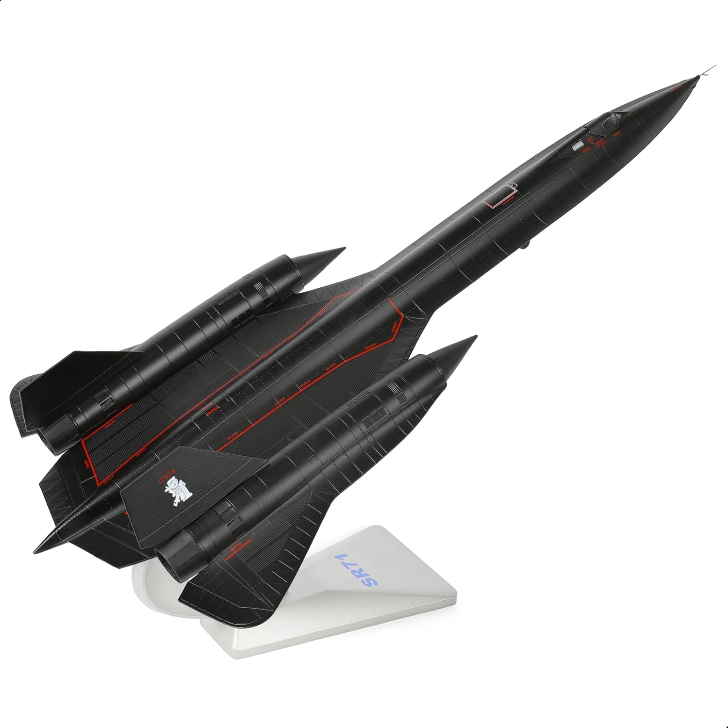 Amazon.com: SEBUNAS 1/72 Scale SR-71 Blackbird Aircraft Model Lockheed ...