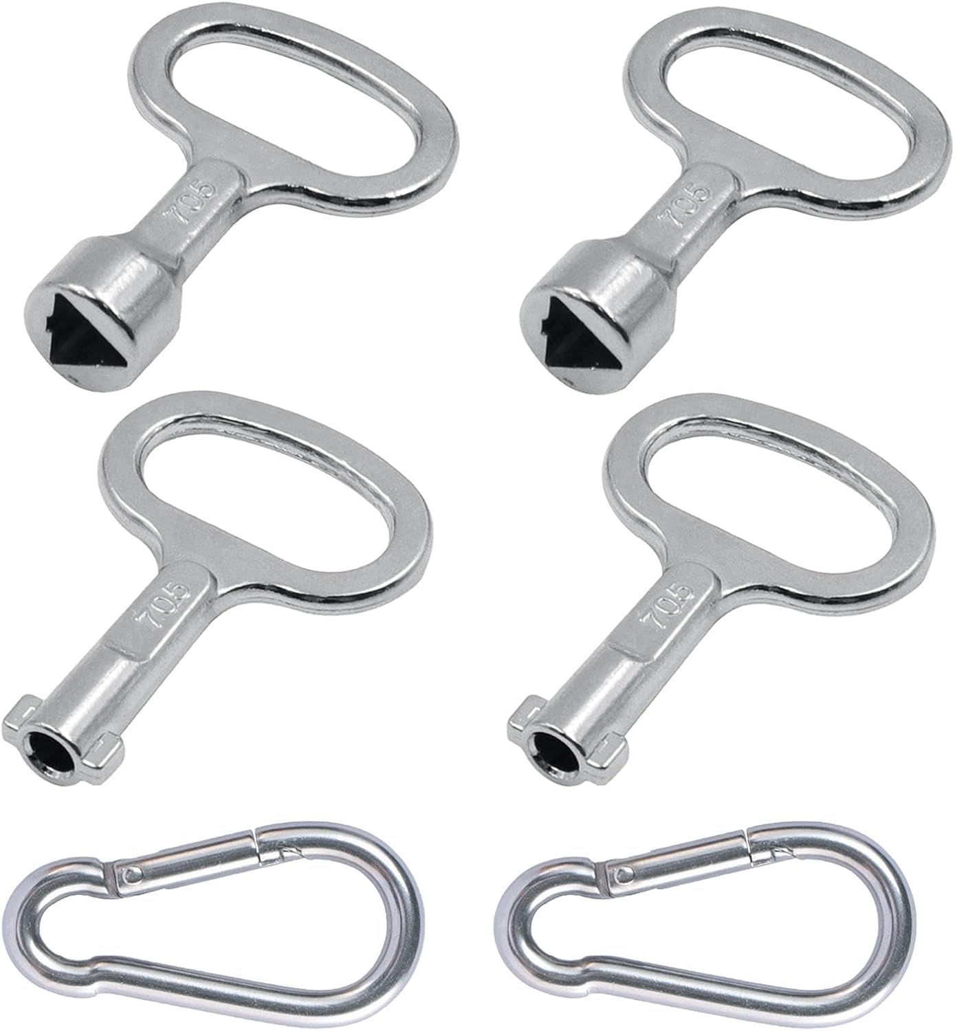 Divono 6pcs Triangle Key,Gas Meter Box Key,Electric Meter Box Key ...
