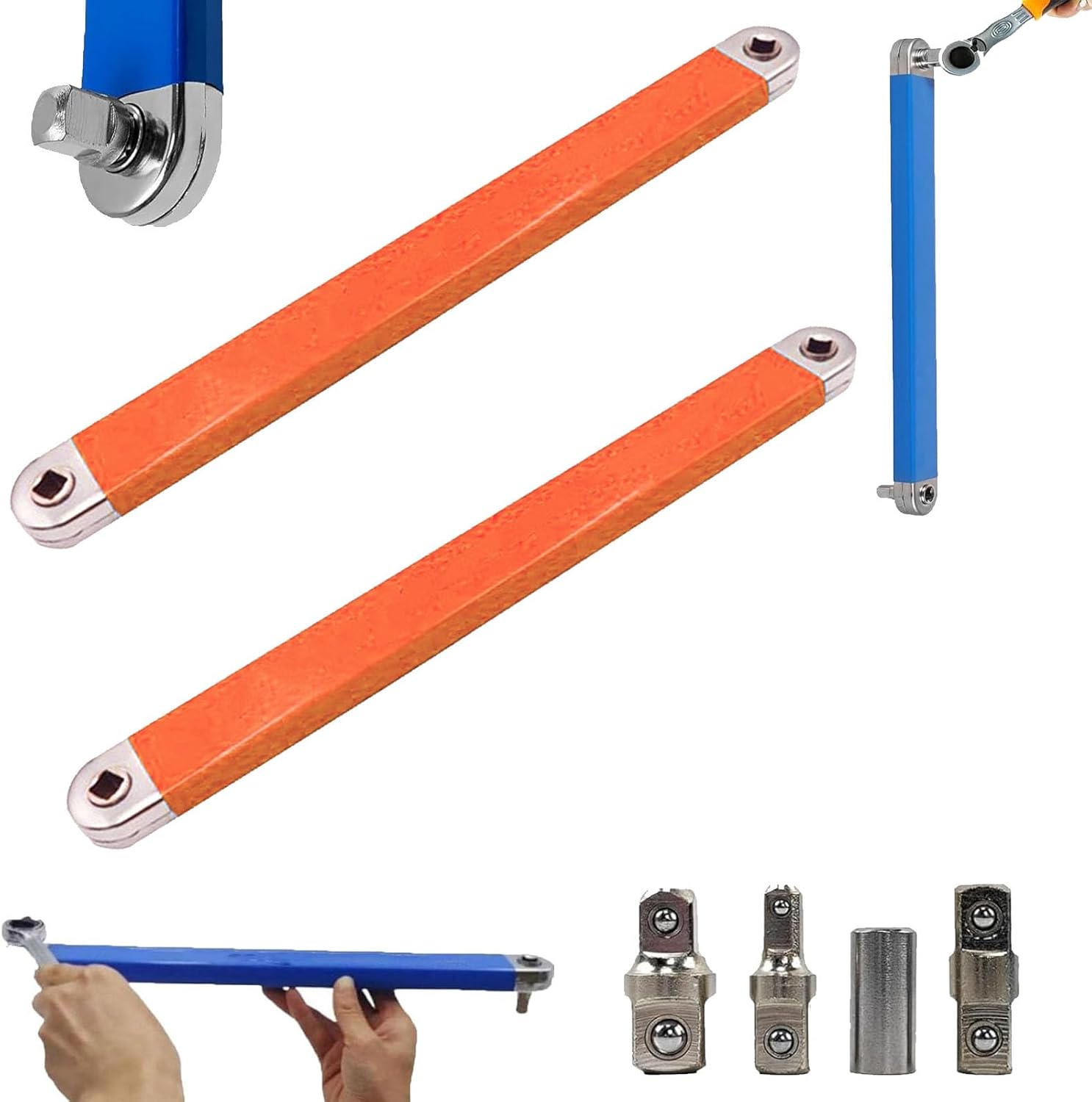 Metropolitay Offset Extension Wrench, Tight Reach Extension Wrench Set ...