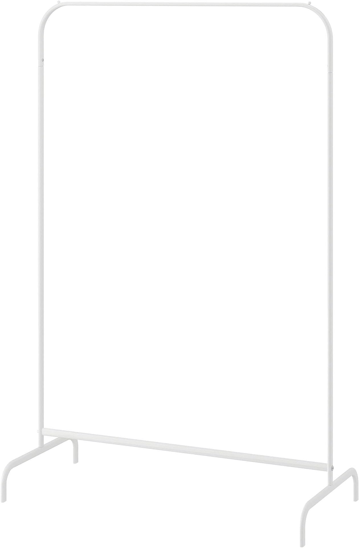 Ikea MULIG Clothes Rack (White, 99x46 cm, Plastic) : Amazon.in: Home ...