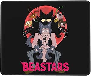 Amazon.com: Beastars Legoshi Mouse Pad Non-Slip Mousepad Office Gaming ...