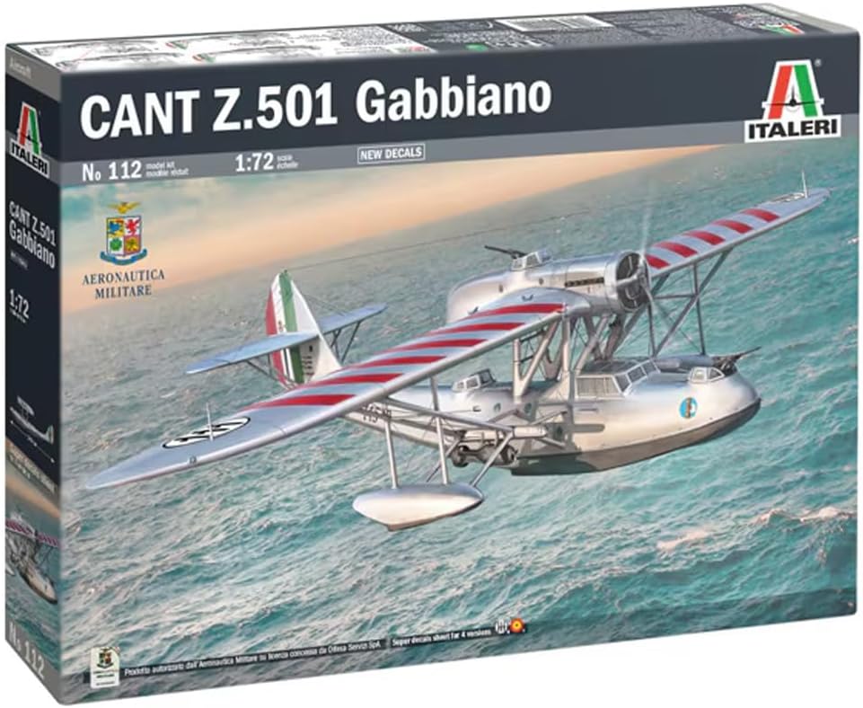 Amazon.com: Italeri Italian Flying Boat Cant Z 501 Kit : Arts, Crafts ...