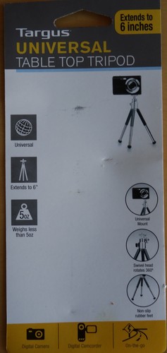 Amazon.com : Targus 6-Inch Aluminum Table Top Tripod (TG-CT7) : Mini ...