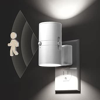 L LOHAS LED Motion Sensor Night Light, [2 Pack] Bright Night Light ...