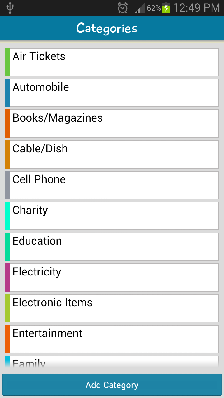 Bills Monitor Free - App on Amazon Appstore