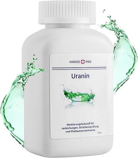 Hanse Pro Uranin, 1 x 100 g I Markierungsfarbstoff I Leckortung I ...