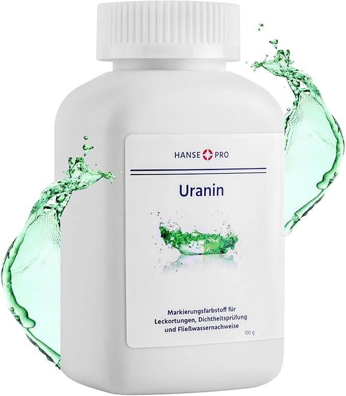 Hanse Pro Uranin, 1 x 100 g I Markierungsfarbstoff I Leckortung I ...