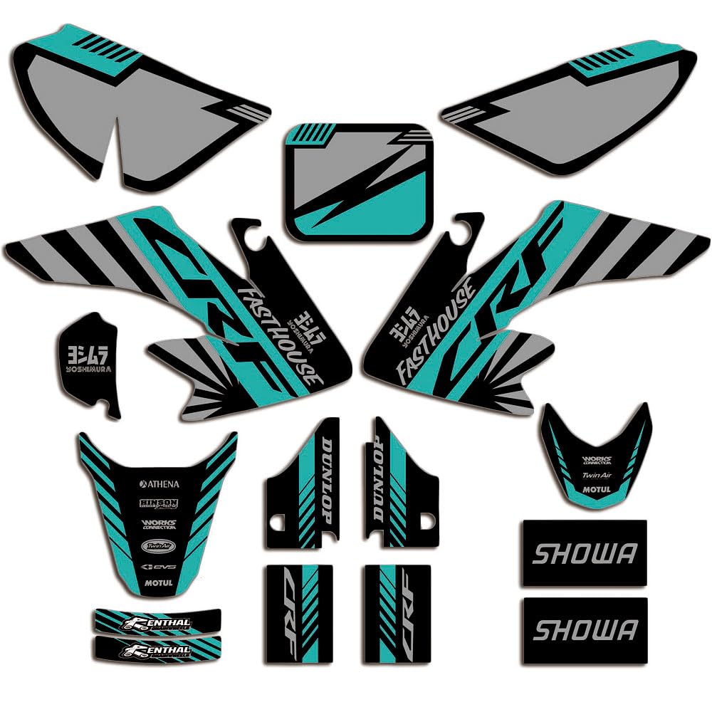 ENARUI Graphics Sticker Kit Decals for Honda CRF50 CRF 50 2004-2020 and ...