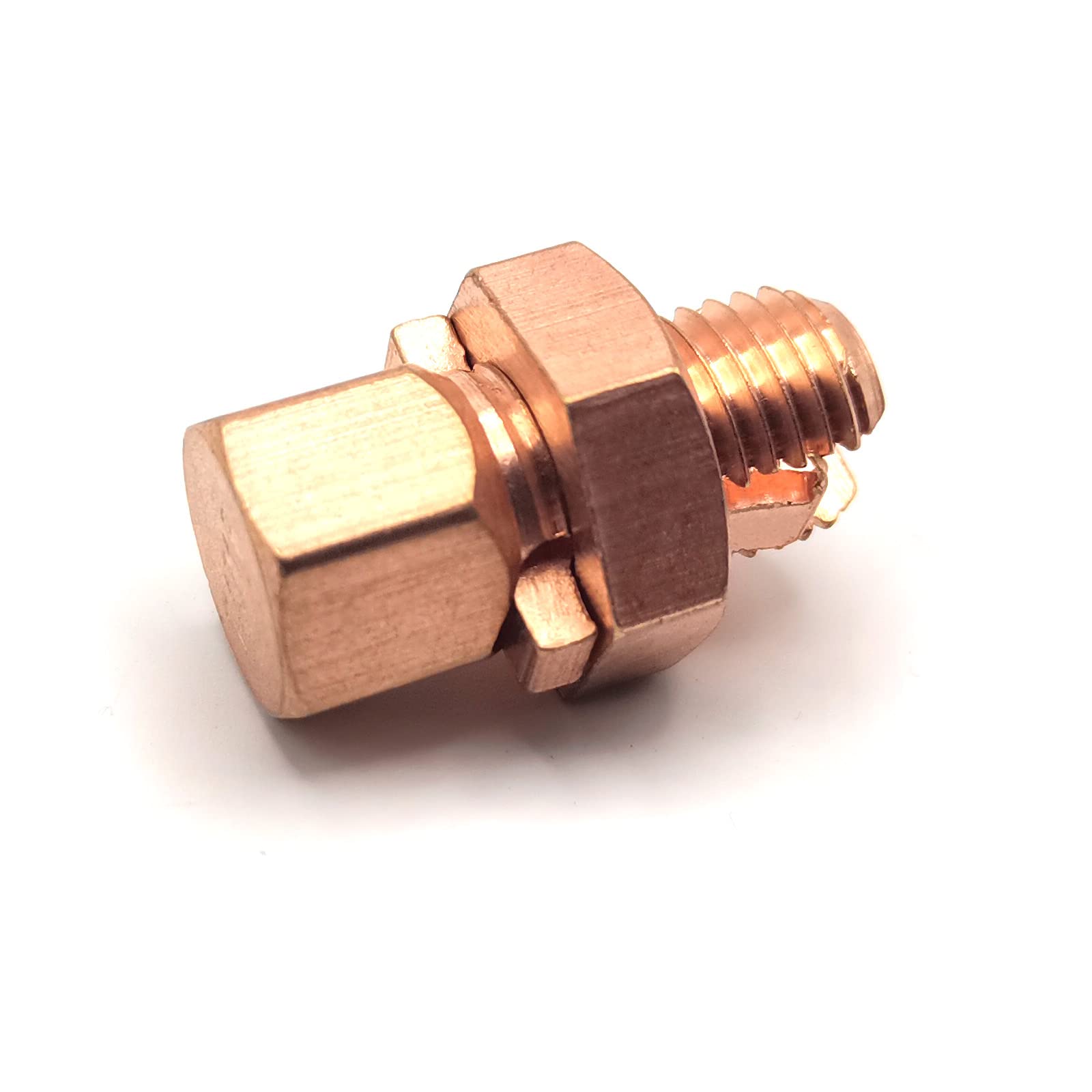 Snapklik.com : MOKIKUBA 10PCS Split Bolt Connectors Copper Grounding ...