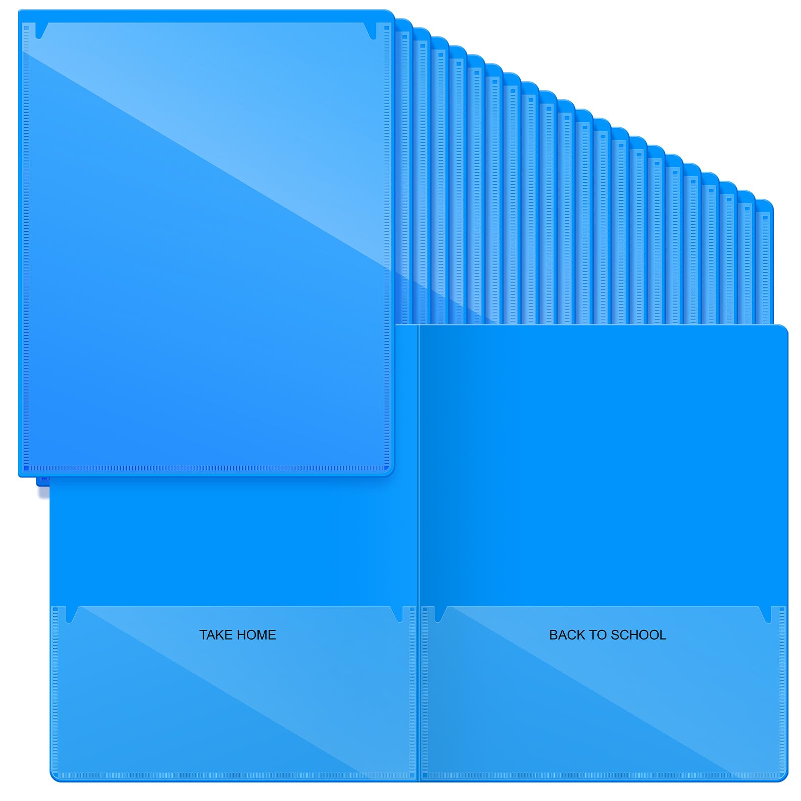 Buy HenoysoHenoyso 100 Pcs School to Home Folders Take Home Heavy Duty ...