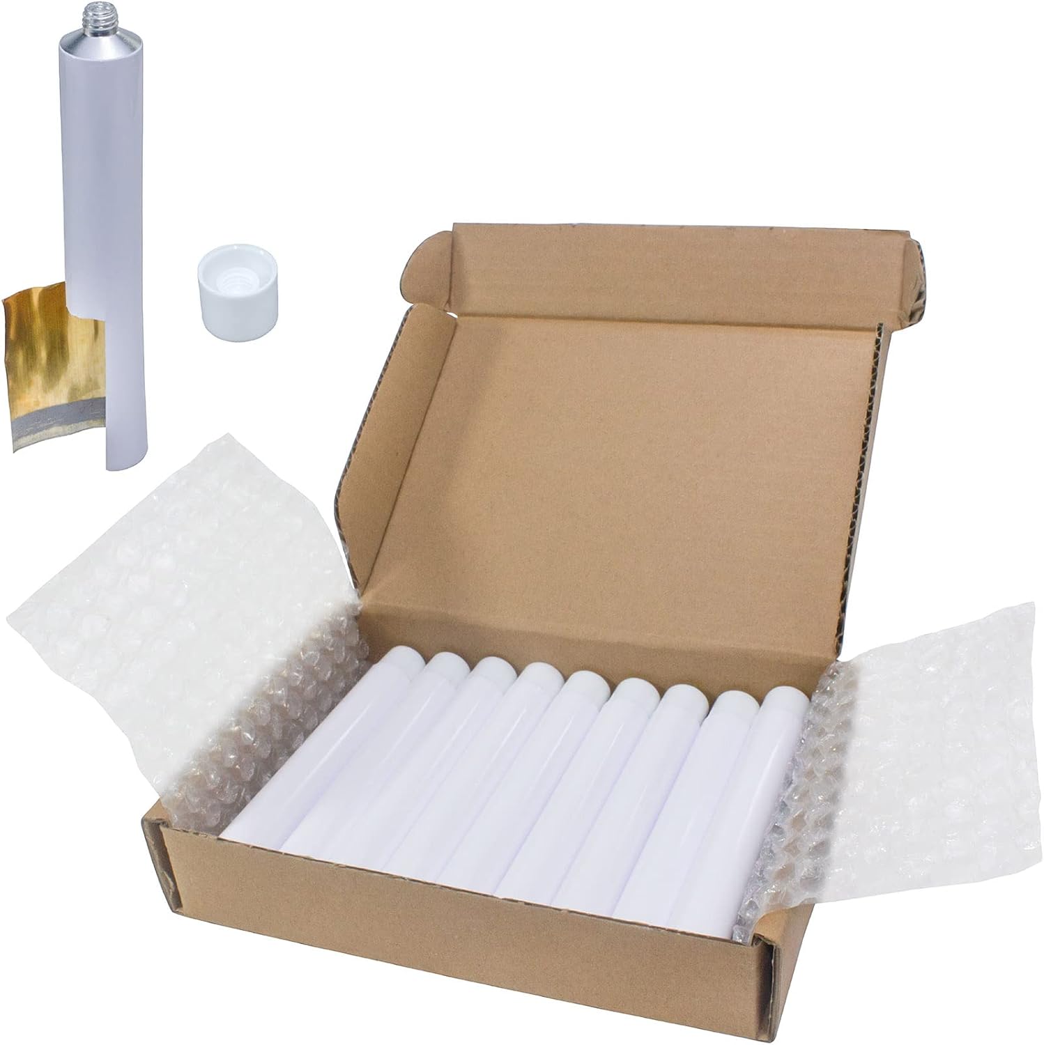 Amazon.com: Empty Aluminum Paint Tubes for Making Paint and Store ...