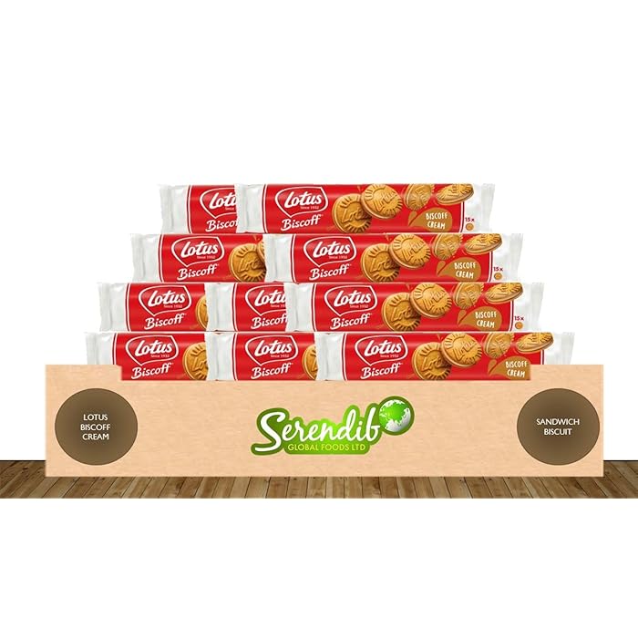 Buy Lotus Biscoff Sandwich Biscoff Cream 150g | Pack of 10 | Suitable ...