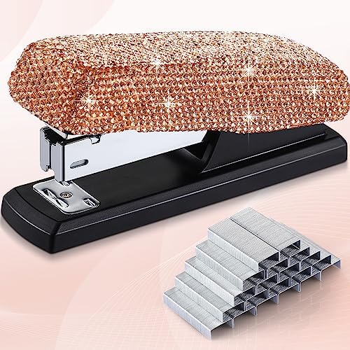 Amazon.com : Bling Crystal Stapler Gift Sparkly Diamond Stapler for ...