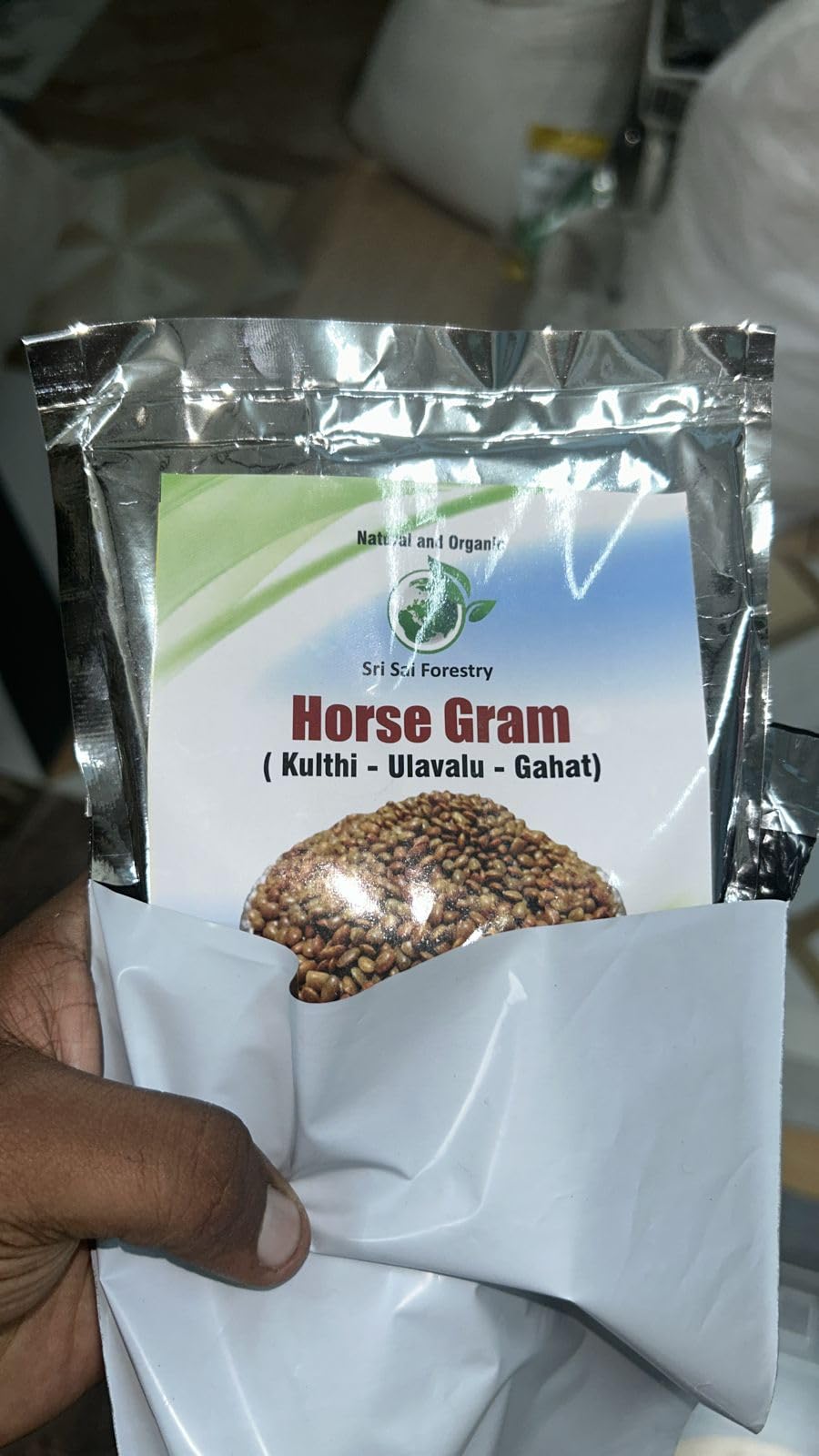 SRI SAI FORESTRY Organic Horse Gram, Kulthi Bean, Ulavalu, Gahat ...