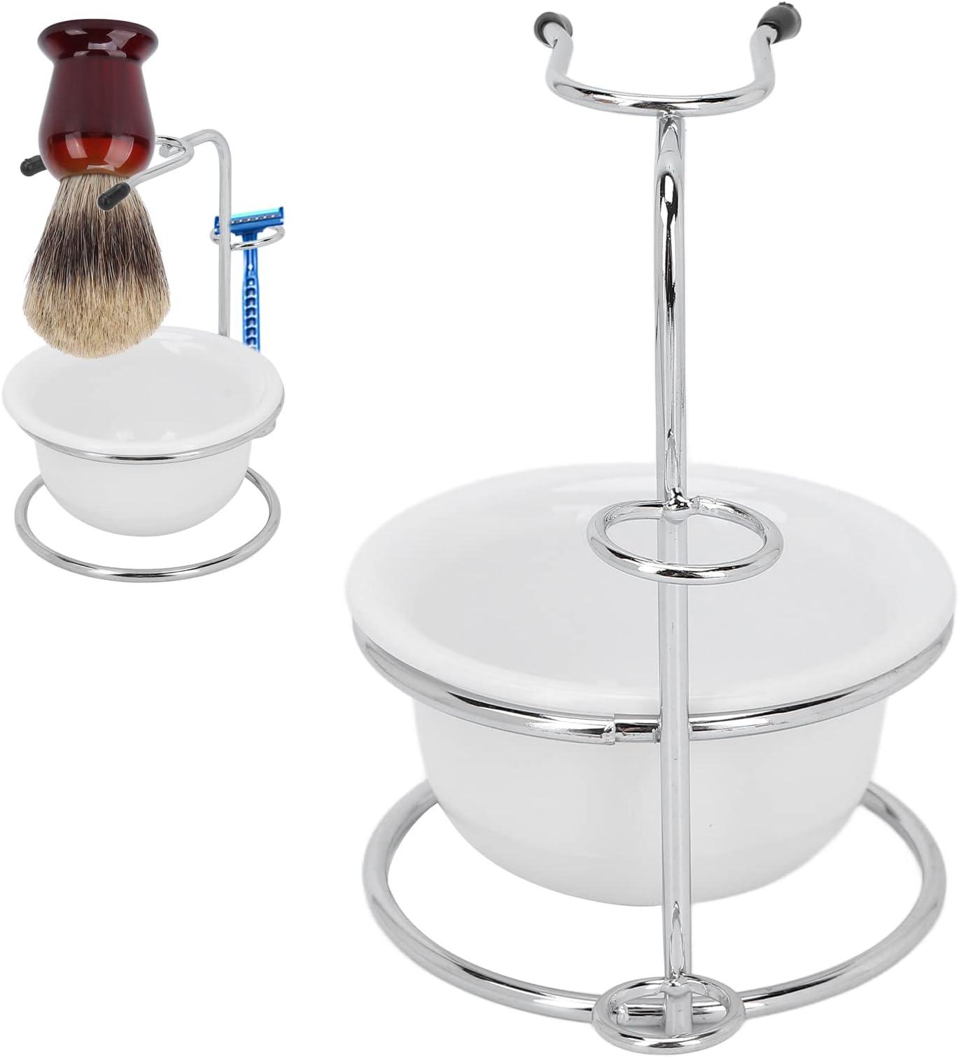 Amazon.com: Shaving Brush Kit, Shaving Brush Set, Shaving Stand Bowl ...