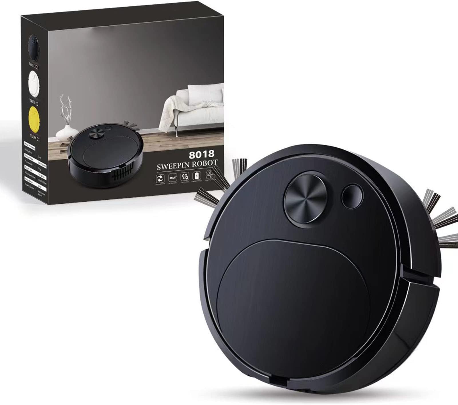 Amazon.com - JTLB Robot Vacuum Cleaner Household Smart Sweeping Robot ...