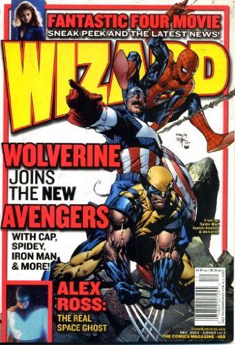 Wizard Magazine December 2004 #158 Fantastic Four Movie, Wolverine ...