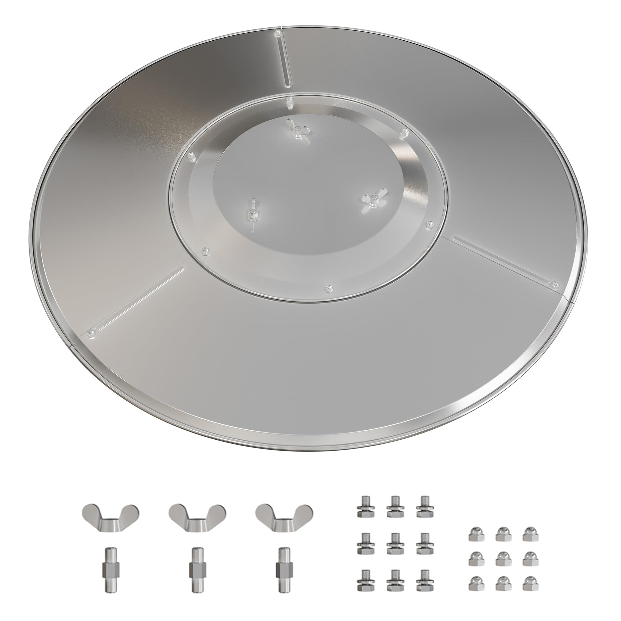 Amazon.com: EAST OAK Patio Heater Reflector Shield, Round Propane ...