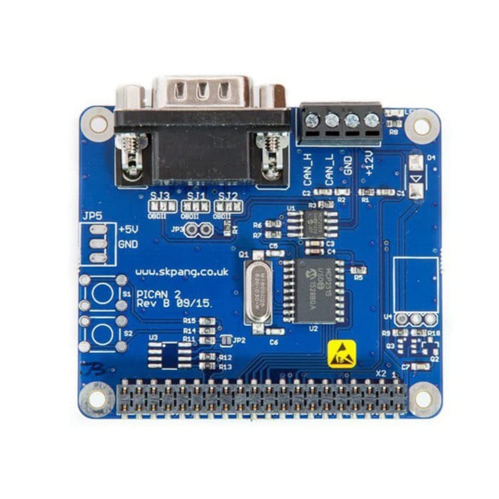 Ictoparts Pican2 Can Bus Module For Raspberry Pi With Db9 Connector Socketcan Driver Obdii