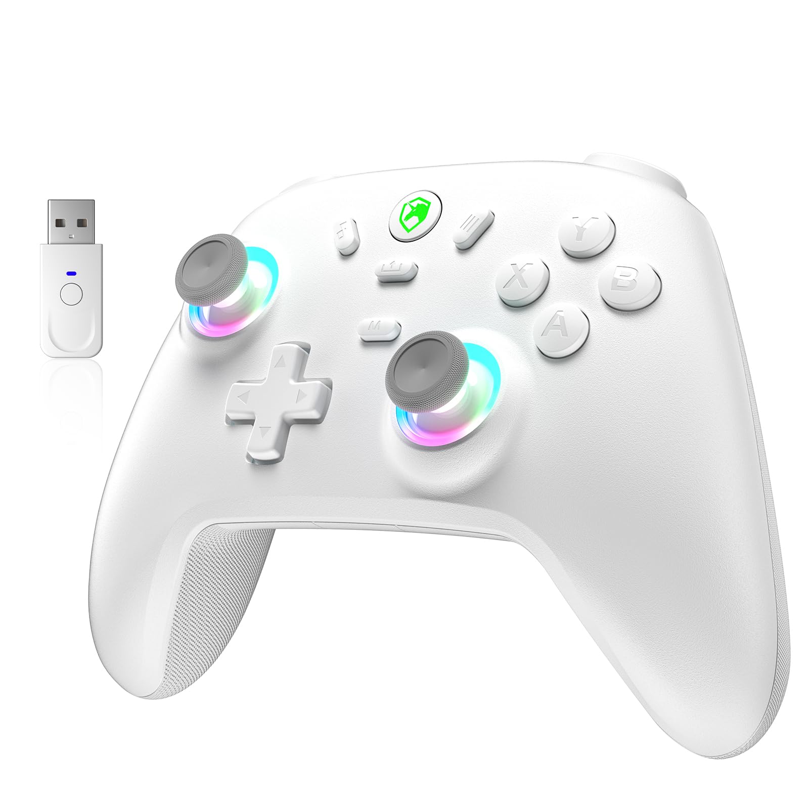 Snapklik.com : PC Gaming Controller- Hall Effect Joystick, 2.4G & Wired 1000Hz Polling Rate ...