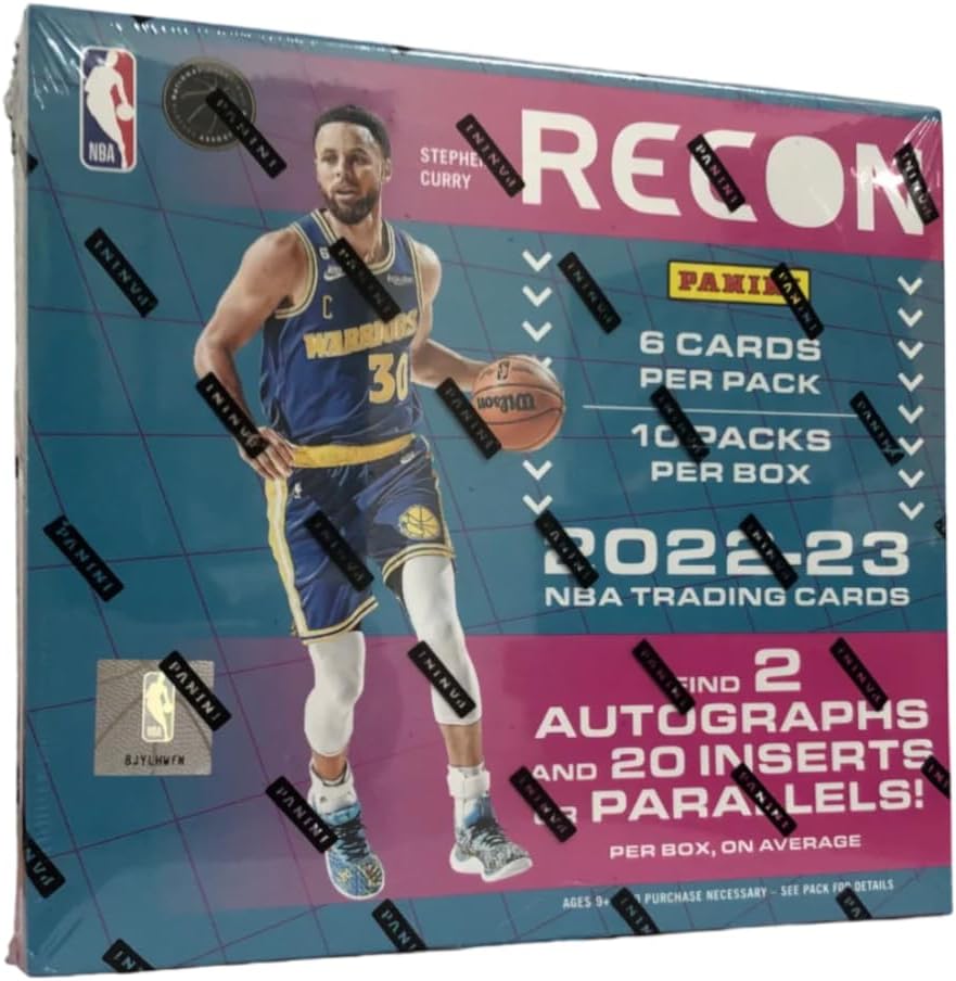 Amazon.com: 2022-23 Panini Recon Basketball Hobby Box (10 Packs/6 Cards ...