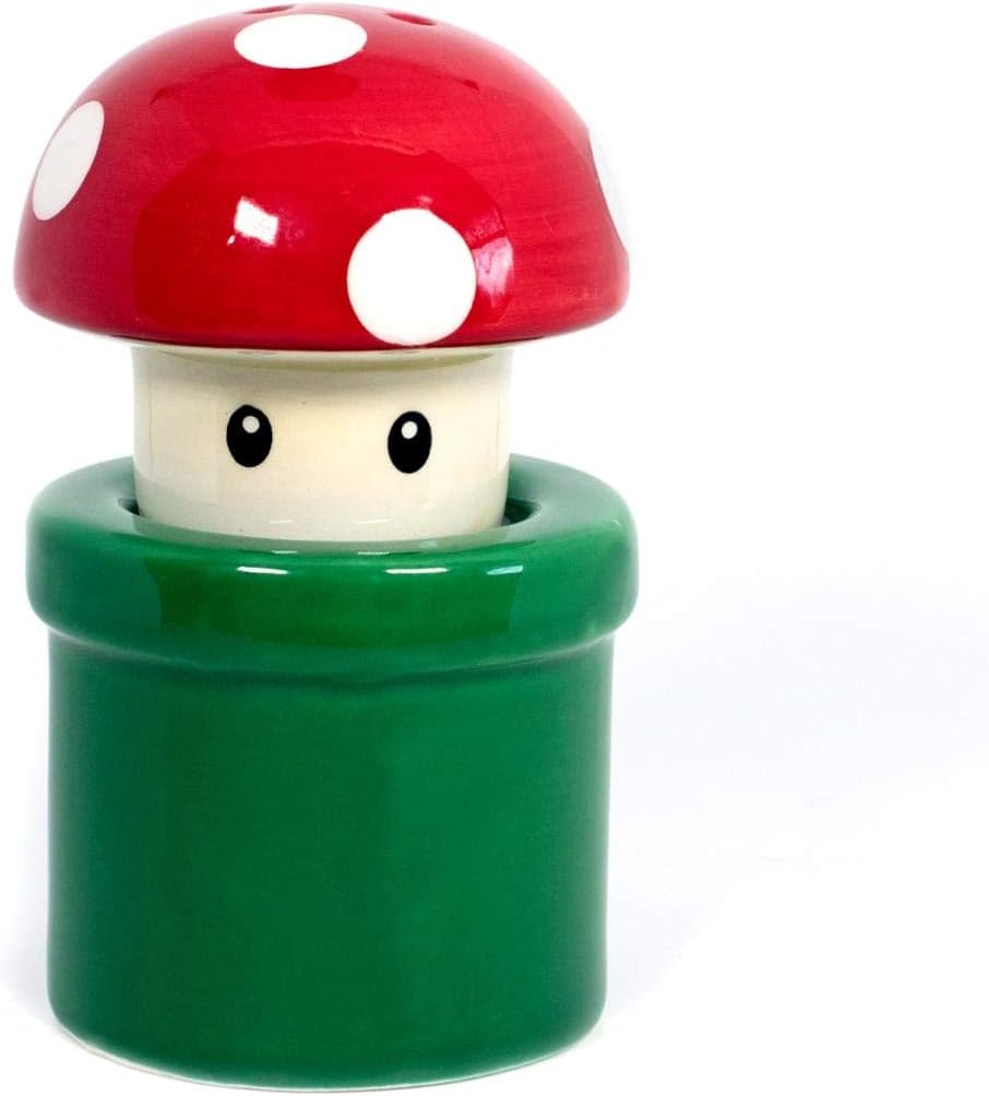 Super Mario Bros. Mushroom & Pipe Salt & Pepper Shakers – BigaMart