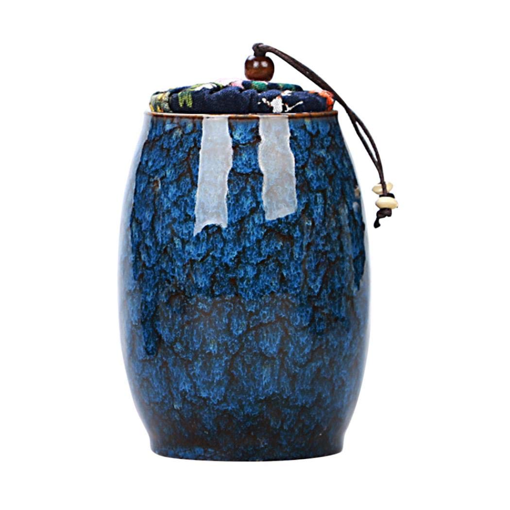 Vintage Barrel Ceramic Canisters