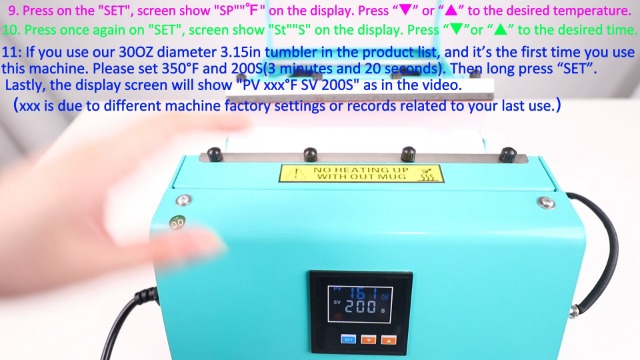 Watch ﹙Must Read﹚30OZ green tumbler press machine operation video on ...