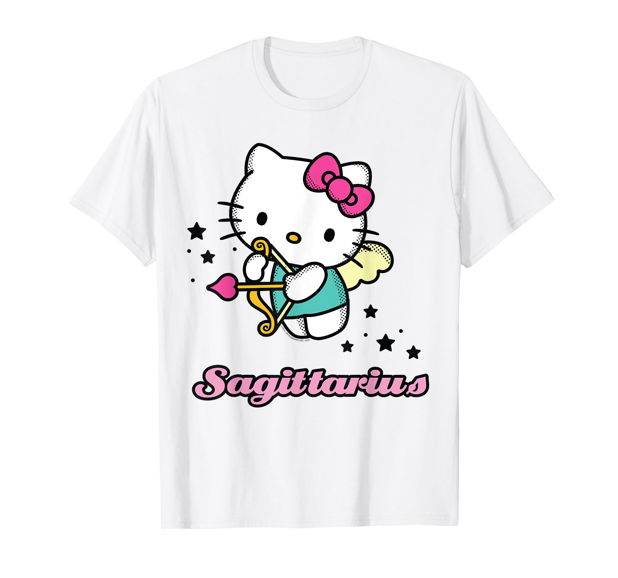 Amazon.com: Hello Kitty Zodiac Sagittarius Tee Shirt T-Shirt : Clothing ...