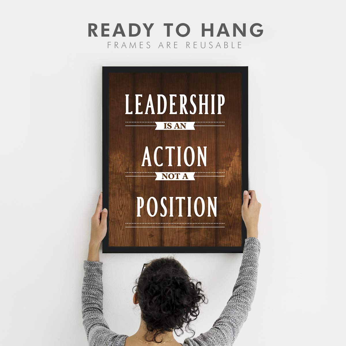 Buy Chaka Chaundh Office Motivational Leadership, Business Quotes Wall ...