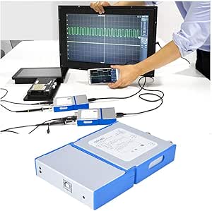 July Summer Gifts Portable Virtual Oscilloscop, 20MHz Bandwidth OSC482L USB PC Virtual ...