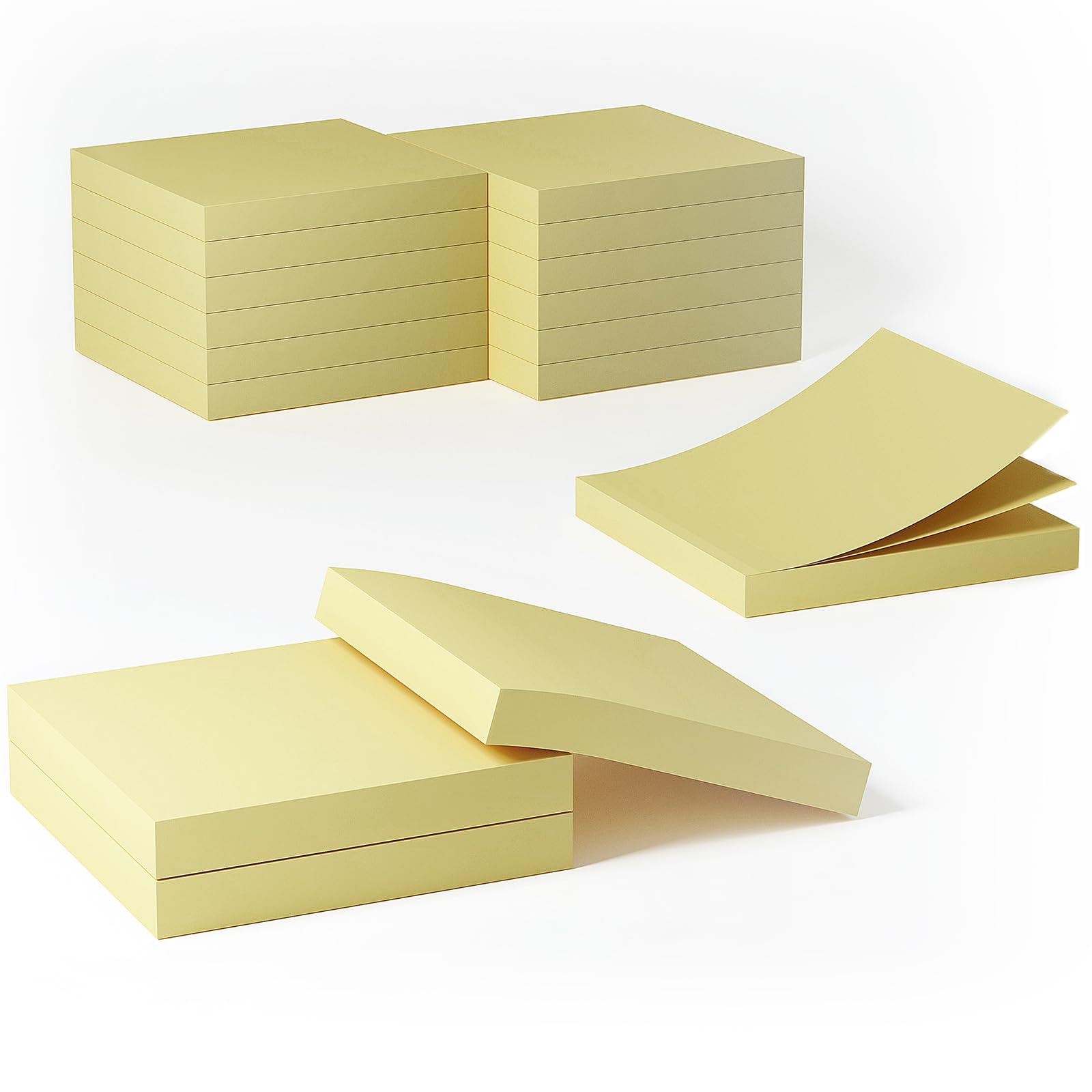 3 x 3 Inches Classics Yellow Sticky Notes,Self-Stick Post Memo Pads Its ...