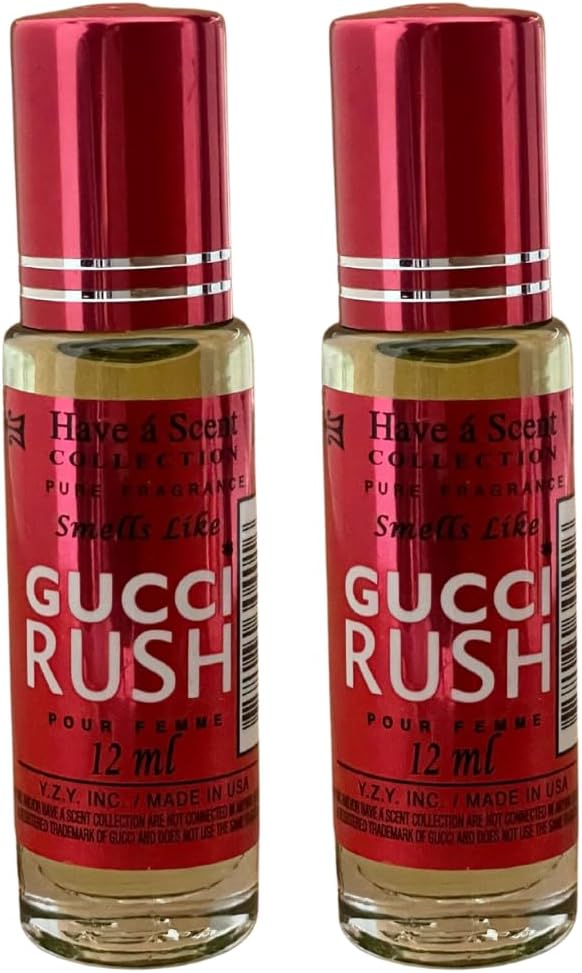 Amazon.com : Fragrance Perfume smell like Gucci Rush W 12ml (Pack of 2 ...