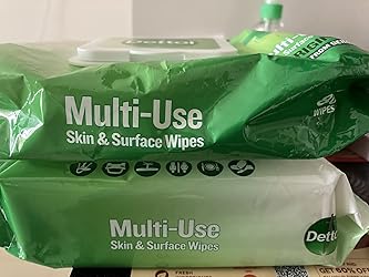 Dettol Germ Protection Wet Wipes for Skin & Surfaces, Original - 80 ...