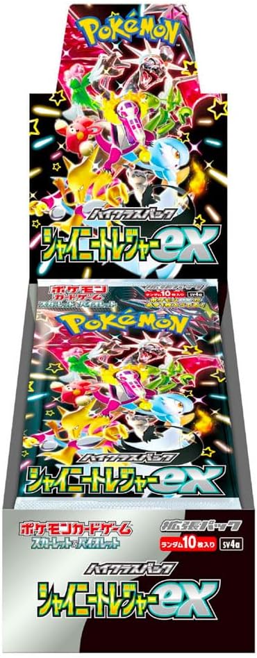 Pokemon Card Shiny Treasure Ex High Class Booster Box SV4a (JP) : Amazon.ca: Toys & Games