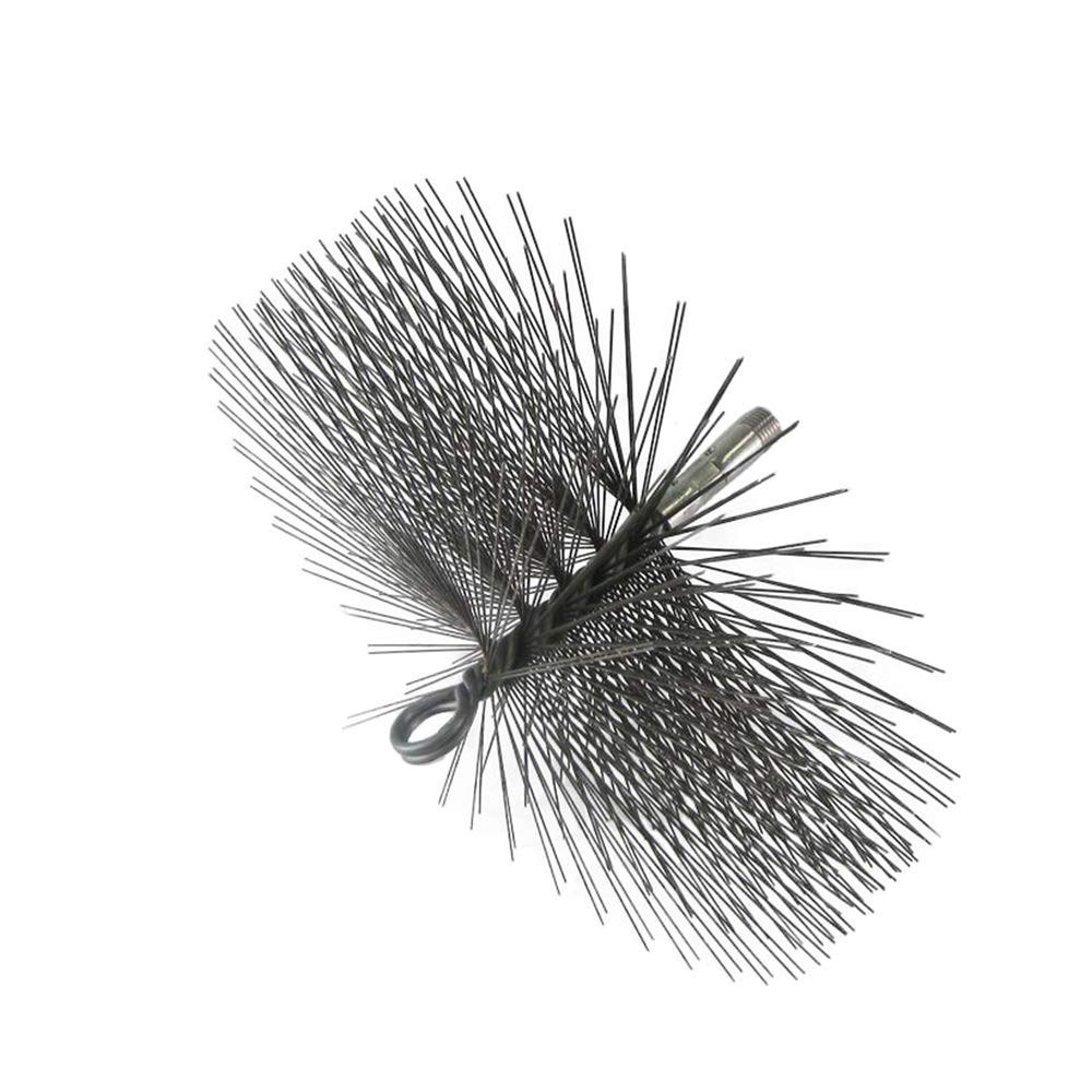 Amazon.com: Trash Chute Door Supply Steel Chimney Brush Head Double ...