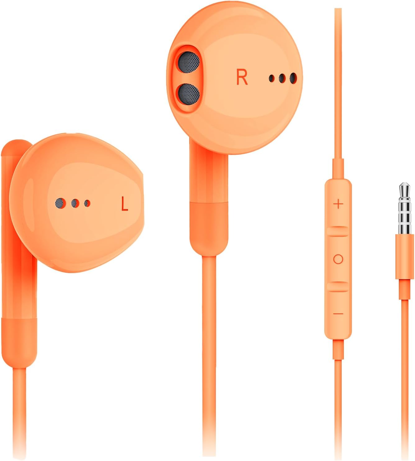 Amazon.com: JVC HAF160D Gumy Ear Bud Headphone Orange : Electronics