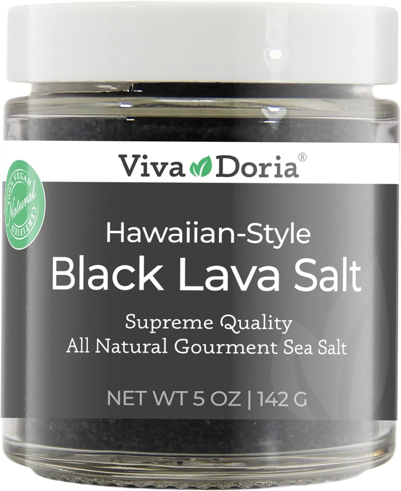 Amazon.com : The Spice Lab Black Lava Sea Salt - Real Hawaiian Black ...