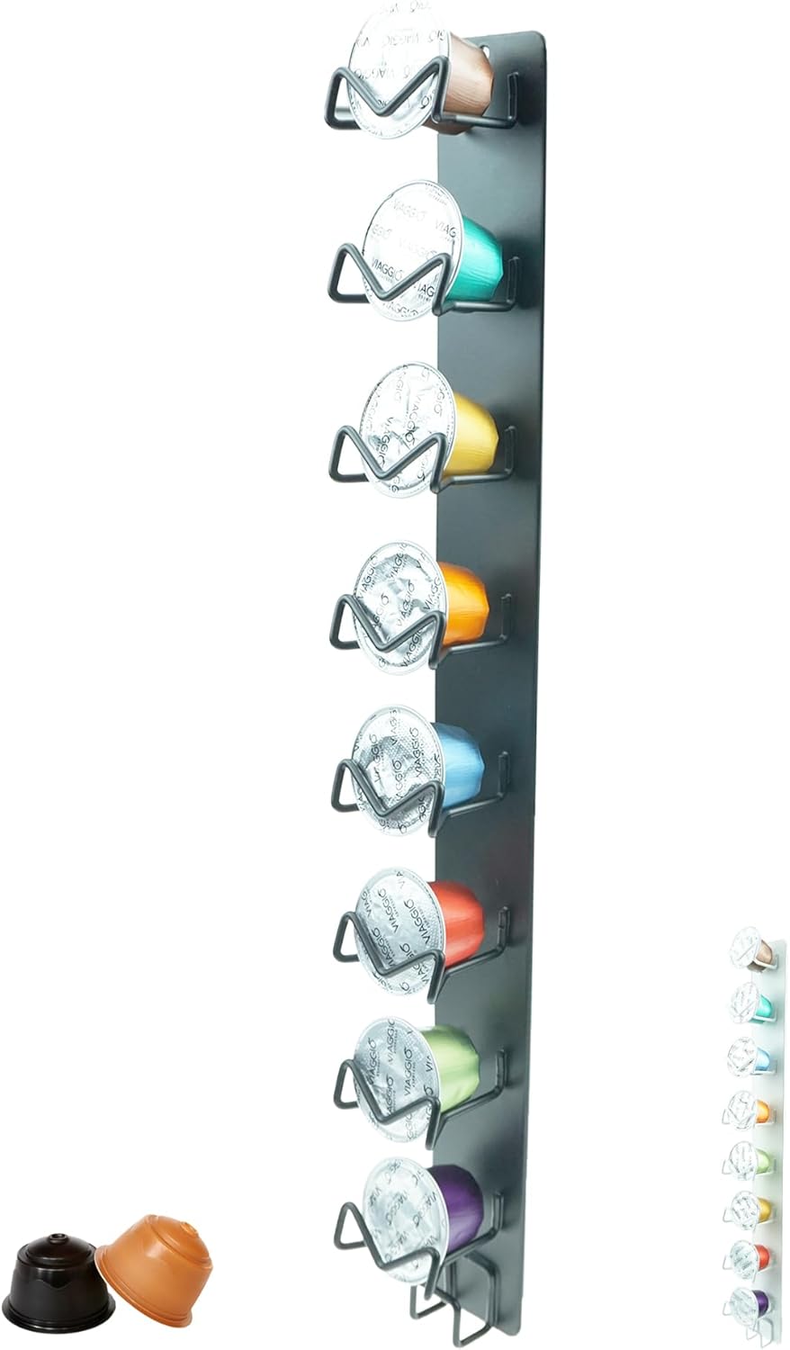 Amazon.com: JONGLYEE 15-Inch Wall-Mounted Coffee Capsule Storage Rack ...