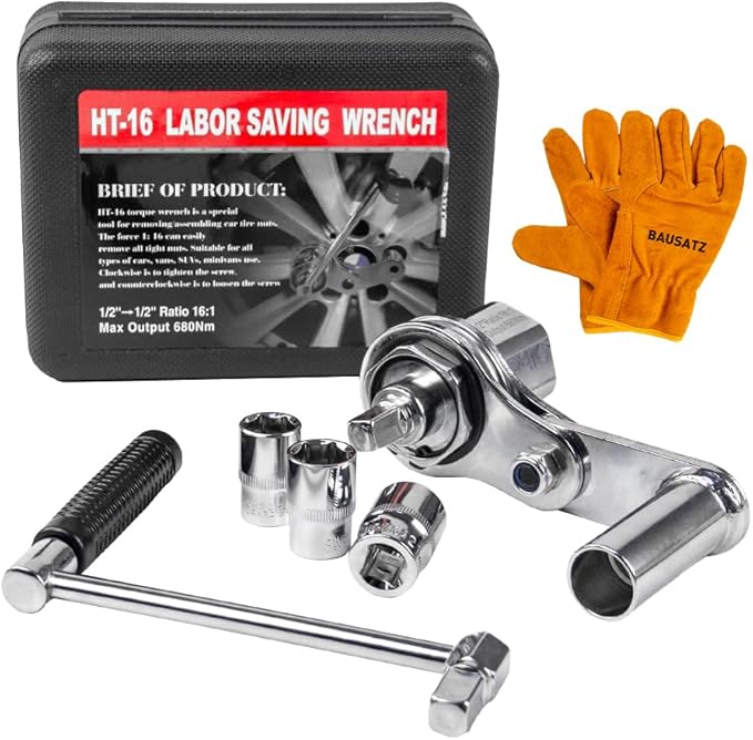 BAUSATZ Torque Wrenches Torque Multiplier Wrench Set-Heavy Duty Labor ...