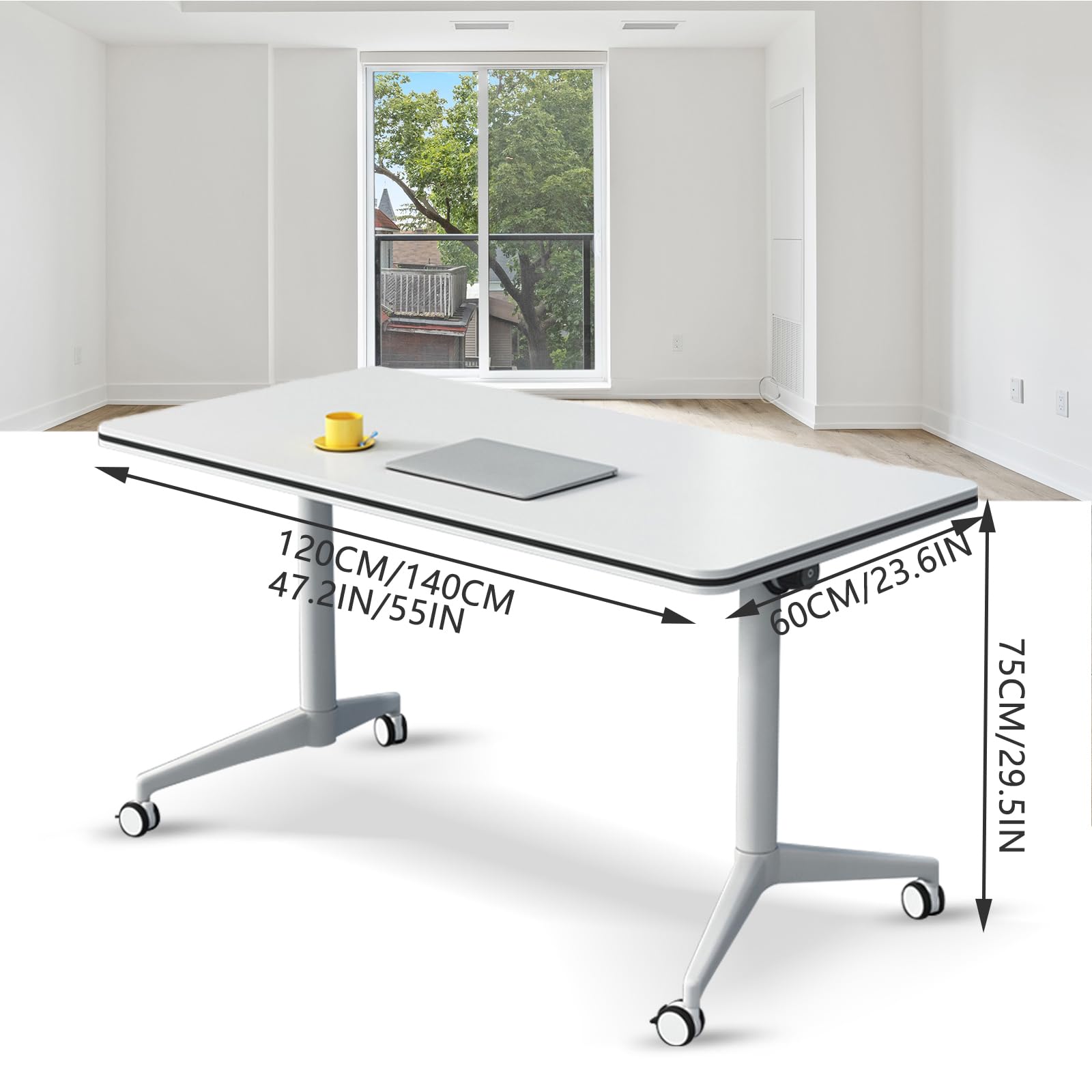 Seminar Table With Wheels