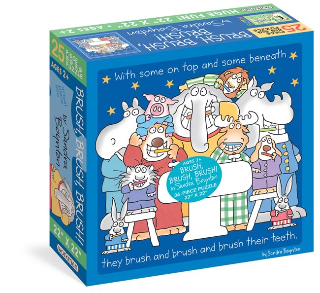 Buy Brushing Their Teeth Puzzle: 25 Piece Online at Low Prices in India ...