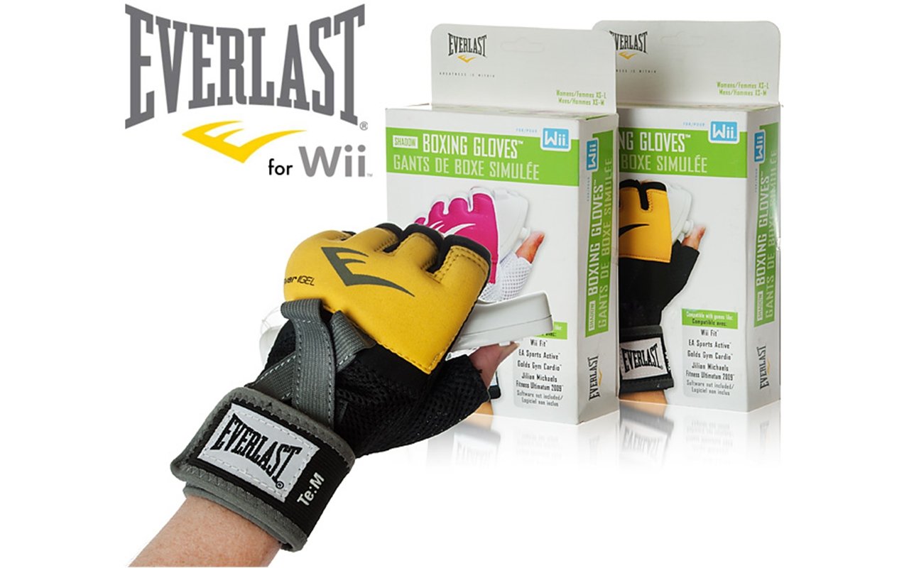 Amazon.com: Wii Everlast Shadow Boxing Gloves-PINK : Video Games