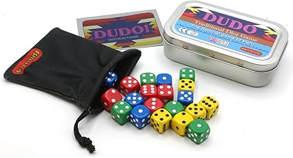 Brimtoy Pocket/Travel Peruvian Dice Game/Dudo : Amazon.co.uk: Toys & Games